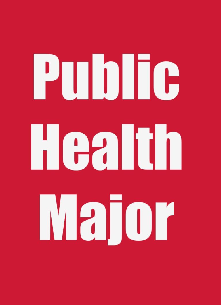 What Can You Do With A Public Health Major - Public Health