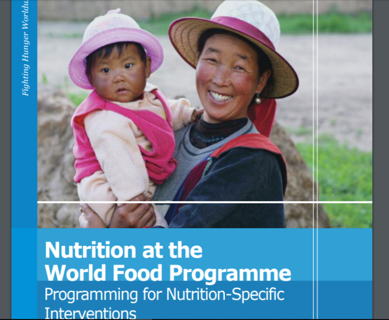 Download WFP Food and Nutrition Handbook Free Pdf - Public Health