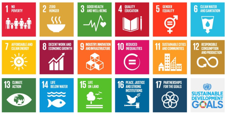 List of 17 Sustainable Development Goals (SDGs) - Public Health