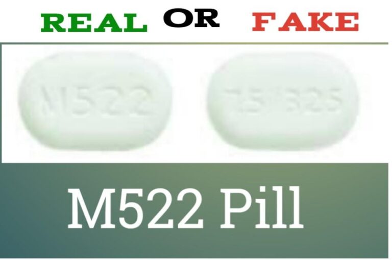 How to Spot Fake M522 7.5/325 White Pill - Public Health