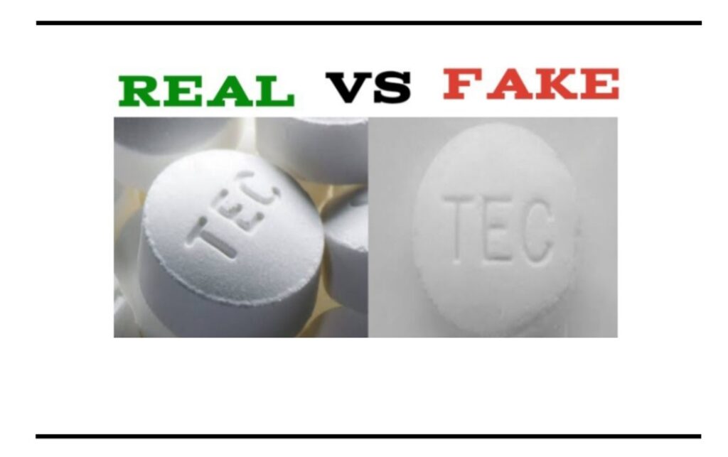 How to Spot Fake Ratio-Oxycocet TEC Pills - Public Health
