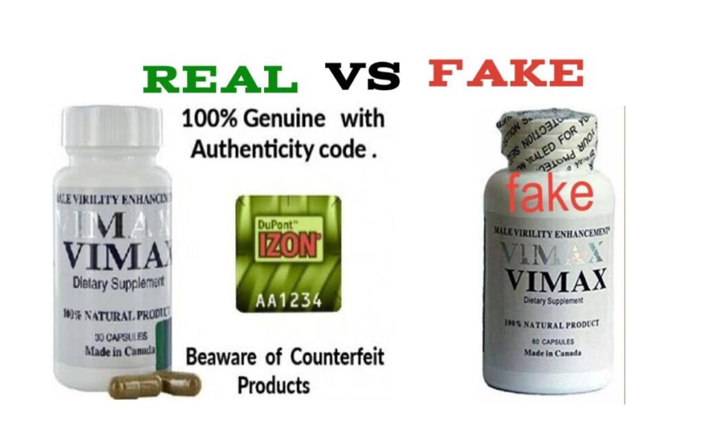 How To Spot Fake Vimax Pills - Public Health
