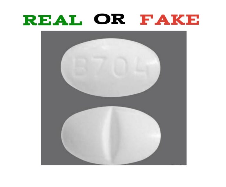 How To Spot Fake B704 Pill - Public Health