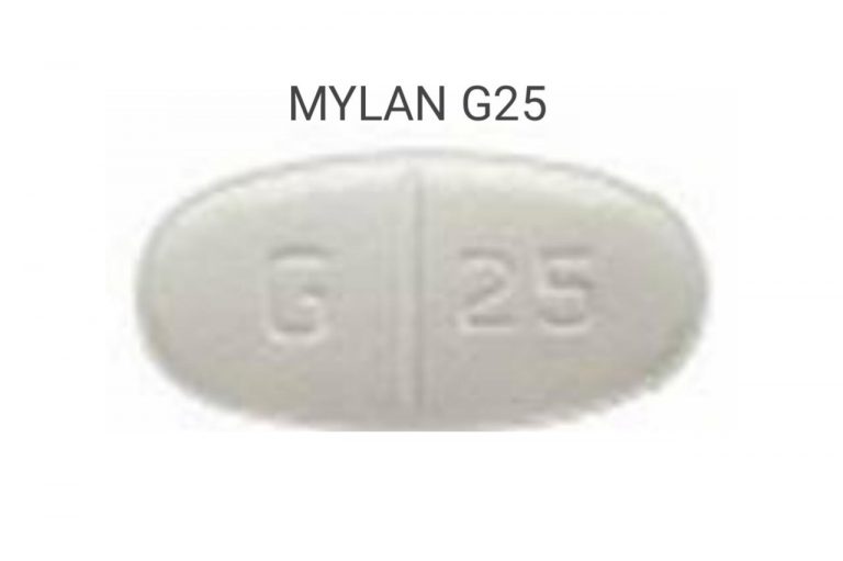 MYLAN G 25 Pill: Uses, Dosage, High & Side Effects - Public Health