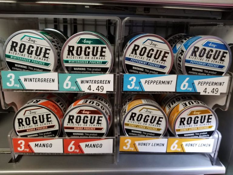 Rogue Nicotine Pouches Side Effects - Public Health