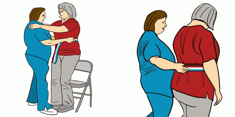 How to Transfer an Individual Using a Gait Belt | Public Health